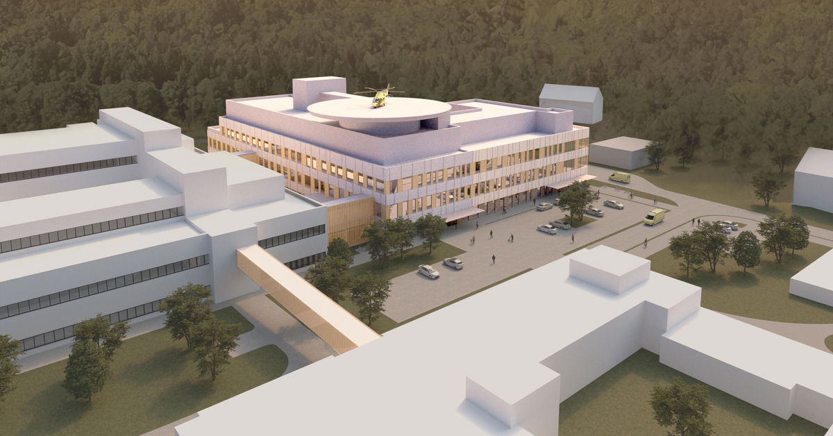 Starter samspill med Veidekke om nytt akuttbygg og helsehus ...